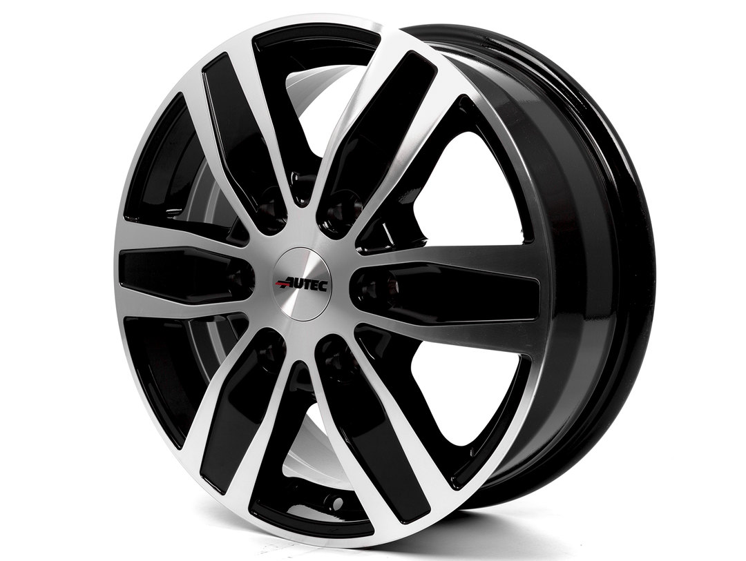 Autec Quantro 6-Loch Schwarz poliert | felgenoutlet.de