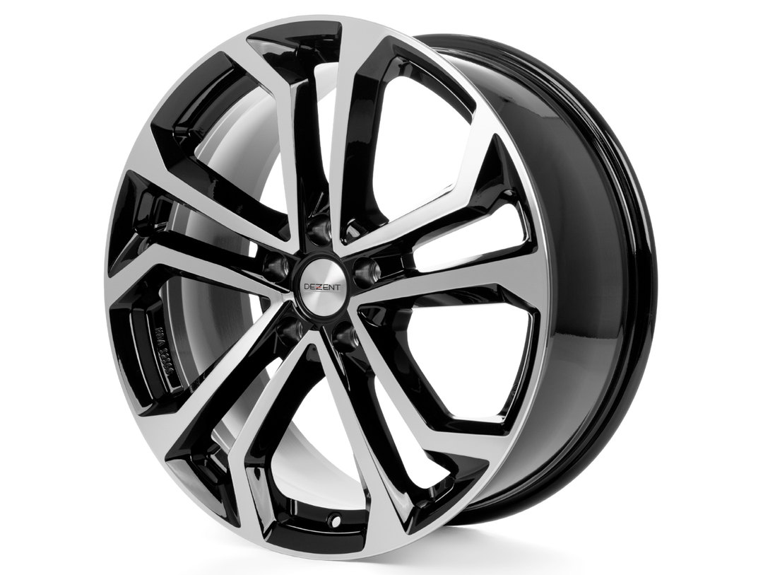 Dezent TA Black/polished front | felgenoutlet.de