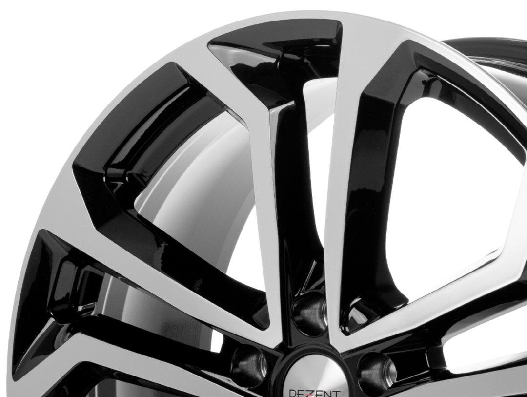 Dezent TA Black/polished front | felgenoutlet.de