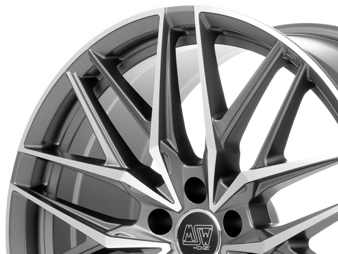 MSW 50 Gun Metal Poliert | felgenoutlet.de