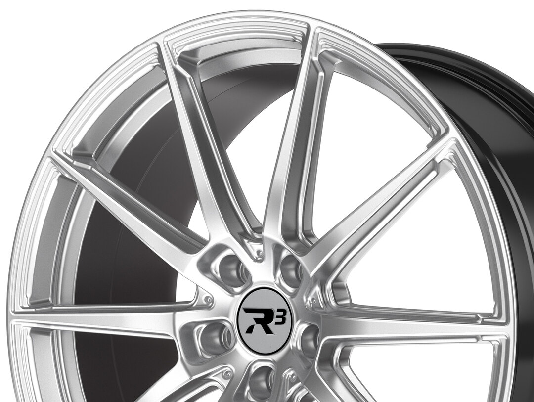 R³ Wheels R3H03 hyper black silver für Ihren Audi A3 | felgenoutlet.de