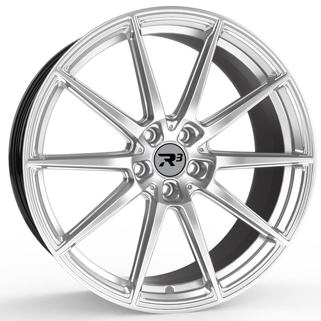 R³ Wheels R3H03 hyper black silver für Ihren Audi A3 | felgenoutlet.de