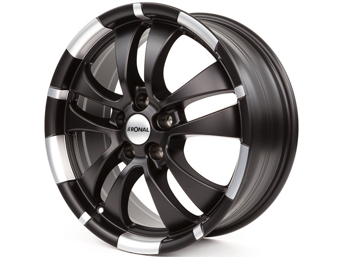 Ronal R59 Jetblack Matt-Hornkopiert | felgenoutlet.de